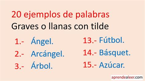 Palabras Agudas Con Tilde Y Sin Tilde 100 Ejemplos
