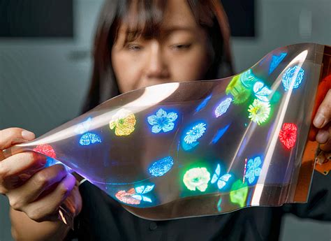 Lg Reveals The Worlds First High Resolution Stretchable Display That