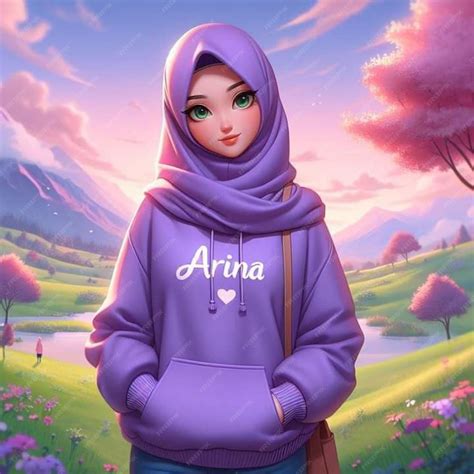 Premium Photo Cute Hijab Girl