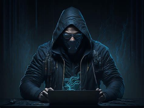 Premium Ai Image Photo Cyber Hacker In Action