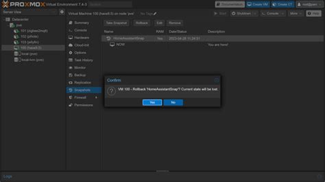 Home Assistant Backups And Snapshots In Proxmox Smarthomescene