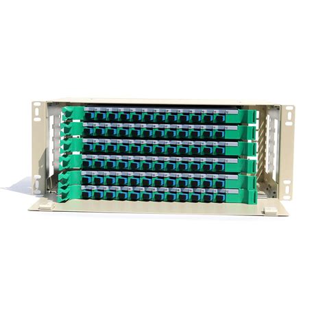Kolorapus 72 Core Optical Distribution Frame 4u Fiber Optic Patch Panel To Sc Odf Optic Patch