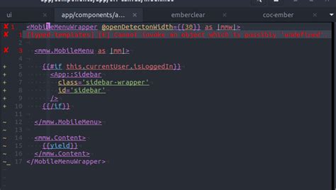 Nearly Entire Template In Error Issue 27 Lifeart Els Addon Typed
