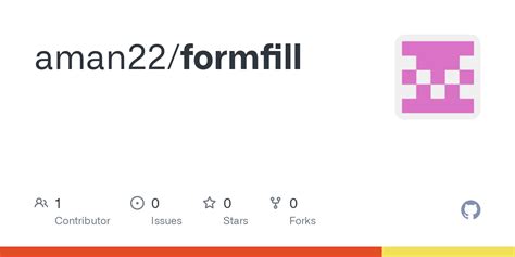 Github Aman22formfill