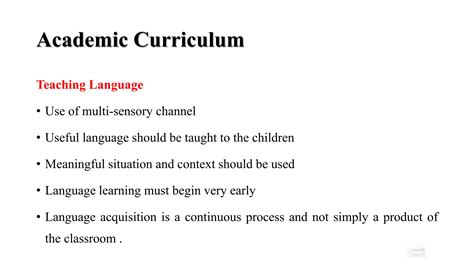 Curriculum Adaptation Accommodation And Modification For Id At Various Levels Pptx