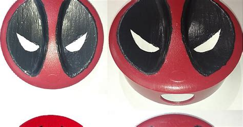 Thought My Tea Pitcher Lid Looked Like Deadpool So I Added Some Paint