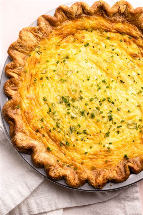 Easy Ham Cheese Quiche Recipe Frozen Pie Crust