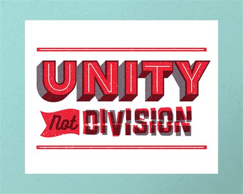 Unity Not Division Things On Fire Graphic Illustration And Design