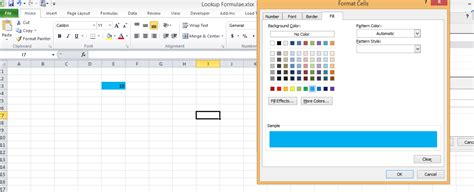 How To Fill Color In Excel Cell Using Formula