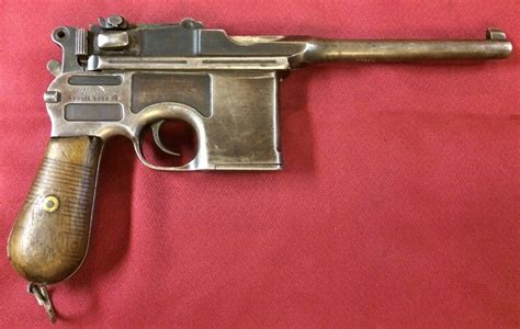 Mauser C96 With Chinese Hand Made Frame Forgotten Weapons