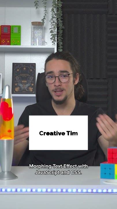 How To Create Text Morph In Javascript And Css Youtube