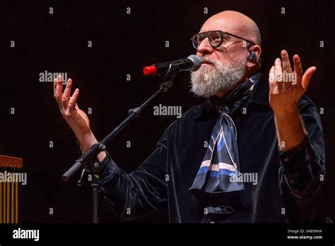 Croatia Zagreb 010425 Italian Musician Mario Biondi Held A Concert