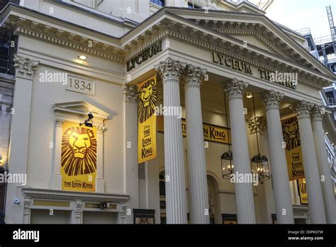 London Uk January 29th 2025 Disneys The Lion King Showing At The