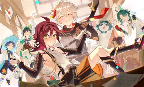 Scaramouche Wanderer Venti Xiao Kaedehara Kazuha And 1 More