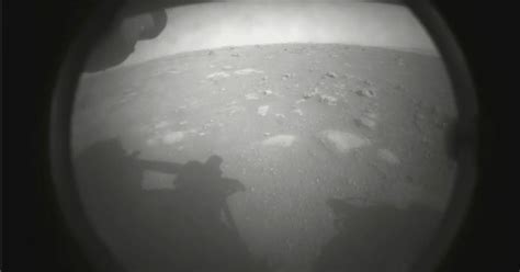 Nasas Mars Rover Perseverance Sends Back Its First Two Images