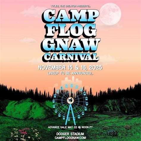 The 2025 Camp Flog Gnaw Lineup Word Search Is Live And Already Has Fans