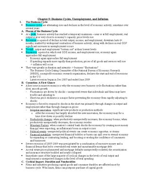 AP Macro Topic 5 3 ECON 2301 Studocu