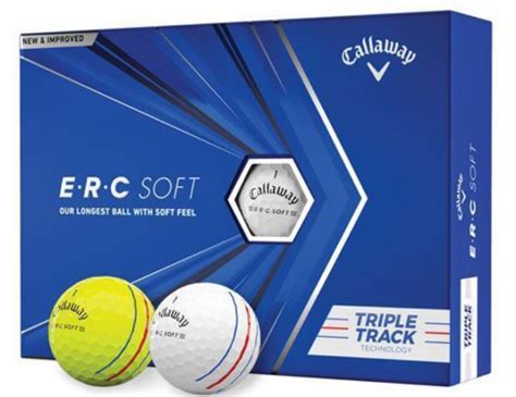 캘러웨이골프 Erc 소프트 트리플 트랙 골프볼 출시