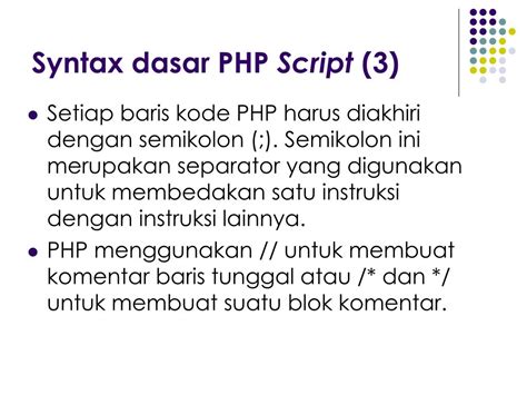 Ppt Pengenalan Php Powerpoint Presentation Free Download Id6111835