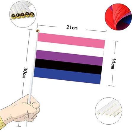 Mini Pride Flags Rainbee Designs Llc