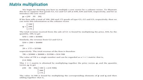 Lecture Matrix And Determinants Pptx