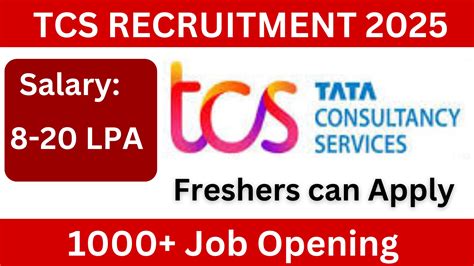 Tcs Hiring 2025 Explore Work From Home Hybrid Or Office Roles Salary Range Rs 8 20 Lpa