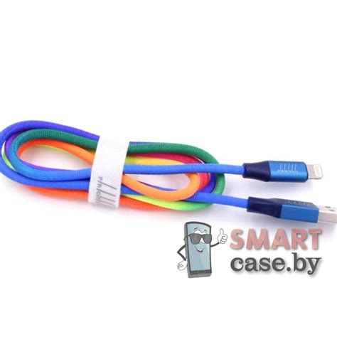 Купить Дата кабель Profit Qy 21 Usb Lightning 3a 100 см в нейлоновой