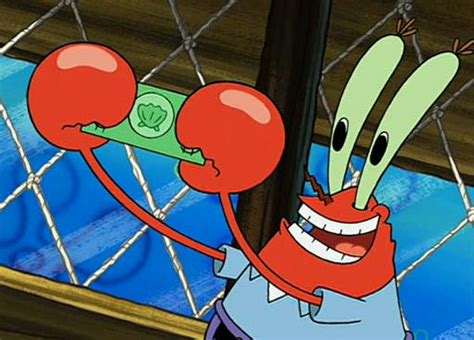 Mr Krabs Millionth Dollar