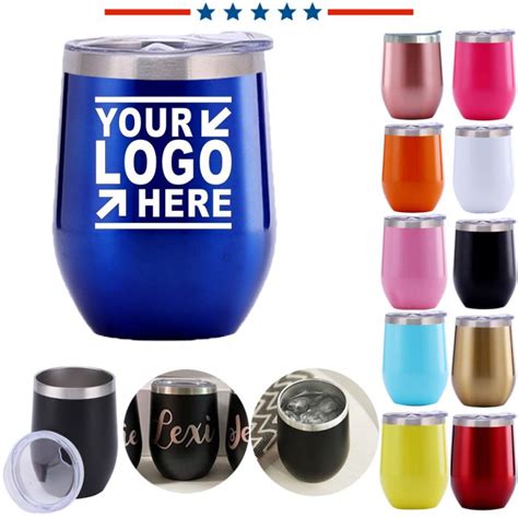12oz Stainless Steel Wine Tumblers Goody Promo Inc Promotional