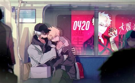 Bakugou Katsuki And Todoroki Shouto Boku No Hero Academia Drawn By Cactusnabe Danbooru