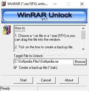Winrar Unlock Download Softpedia