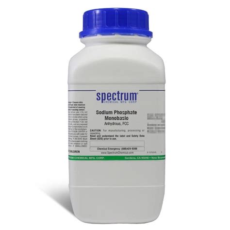 Sodium Phosphate Monobasic Anhydrous Fcc Labpro Inc