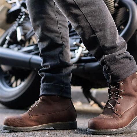 Tcx Blend 2 Waterproof Vintage Motorcycle Boots Riders Line