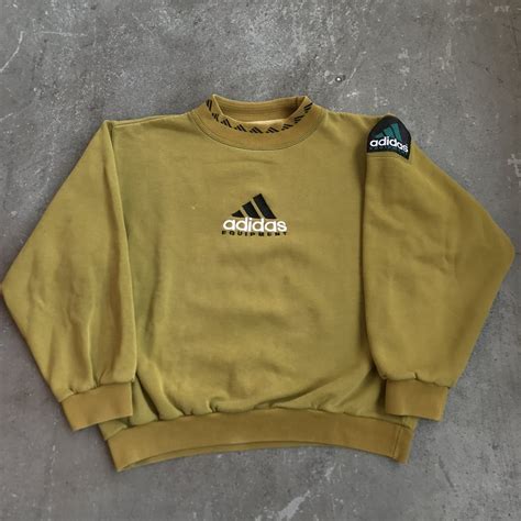 Adidas × Streetwear × Vintage Vintage 1990s Adidas Equipment Mustard