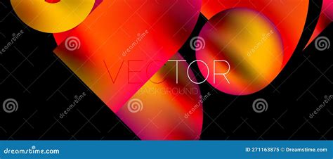 Vector Geometric Abstract Background Design Template Stock Vector Illustration Of Background