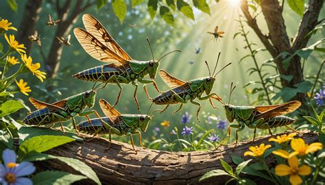 Leaping Legends Discovering Grasshoppers Acrobatic World 🦗🌿