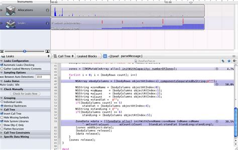 Objective C Iphone How To Solve Nsarray Memory Leak Stack Overflow