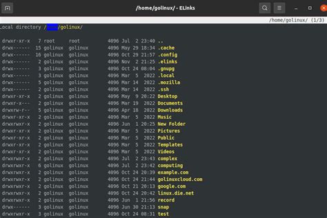 10 Elinks Command Examples In Linux Cheat Sheet Golinuxcloud