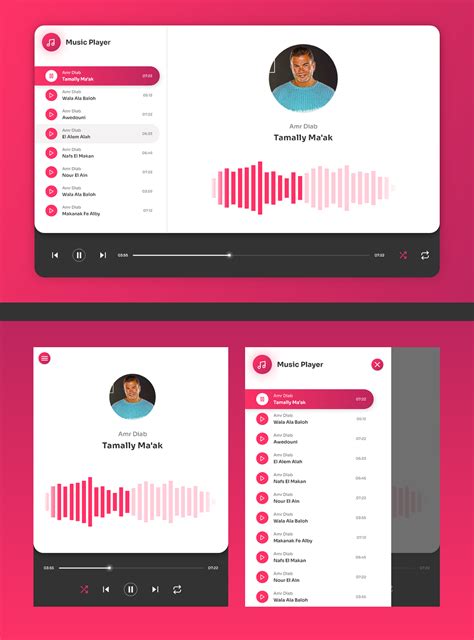 Music Player Ui Design On Behance