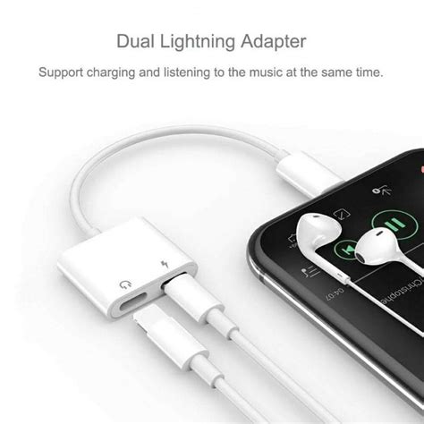 ตัวแปลงรูหูฟัง แบบแบน Ip7 Ip13 รองรับไมค์ คุยโทรศัพท์ คุยเกมส์ได้ ชิบใหม่ เสียงดีขึ้น รองรับชาร์