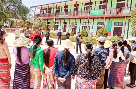 ပင်လုံမြို့၊ အထက ၁ ကျောင်း၌ မီးဘေးအန္တရာယ်သတိပြုကာကွယ်ရန် မီးဘေးလုံခြုံရေးစစ်ဆေးခြင်းနှင့် ဇာတ