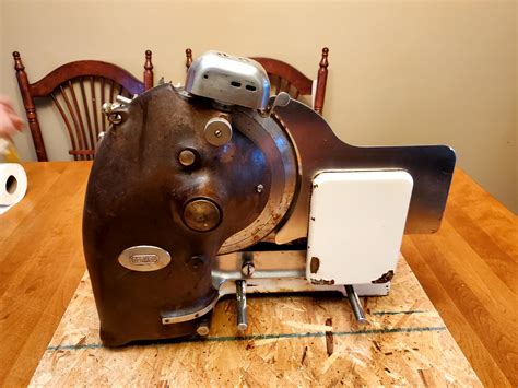 Berkel Meat Slicer Model 1666 Possible Restoration Project Collectors Weekly