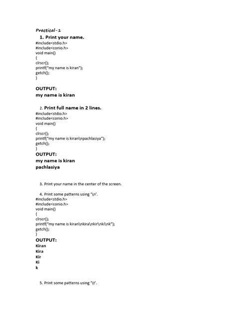 Practical Pdf