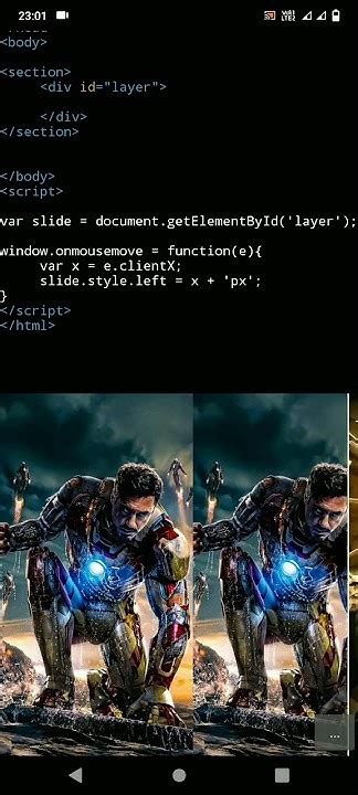 Image Onmousemove Slider Using Javascript Html Css Youtube