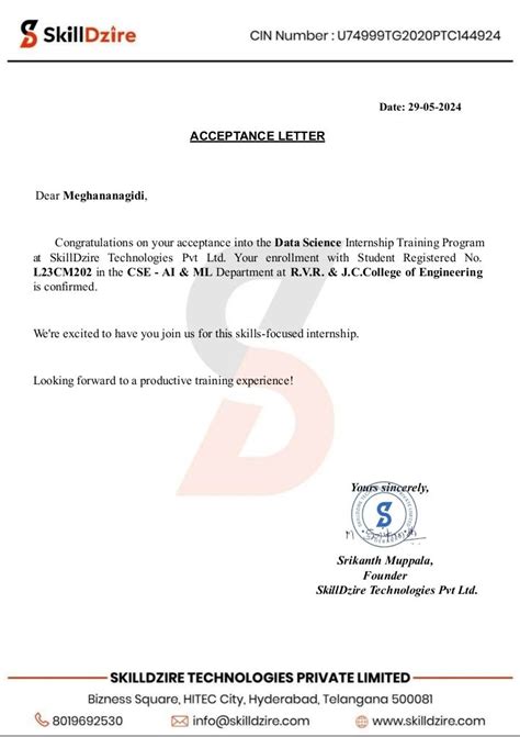 meghana nagidi on linkedin careeropportunity skilldzire grateful