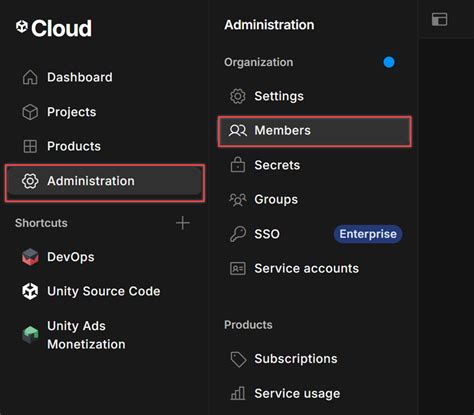 As An Owner Of An Organization How Do I Assign User Types And Roles To Members Unity Support
