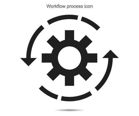 Workflow Process Icon Vector Art At Vecteezy