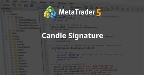 Скачать бесплатно скрипт Candle Signature от Rajeshnait для Metatrader 5 в Mql5 Code Base
