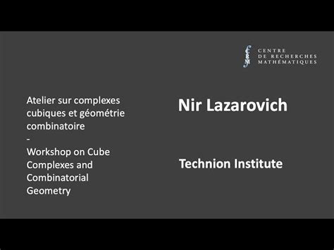 Free Video Cat0 Cube Complexes Lecture 4 From Centre De Recherches