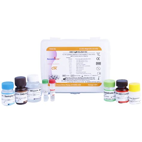 Ctk Recombilisa Hev Igm Elisa Kit At ₹ 5500kit Elisa Based